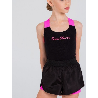 майка Kim Clever Easy черно розовая